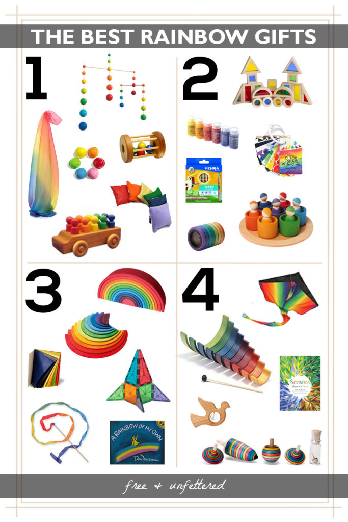 The Best Rainbow Gifts for Kids - Free and Unfettered