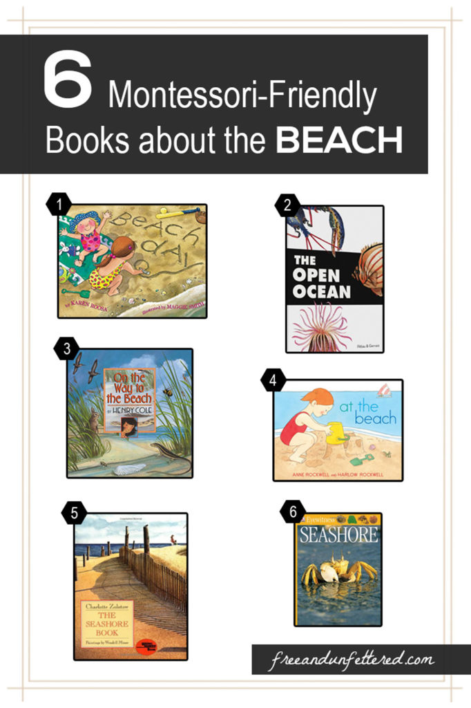 Some Fun Ocean & Seashore Books for Kids - Free and Unfettered