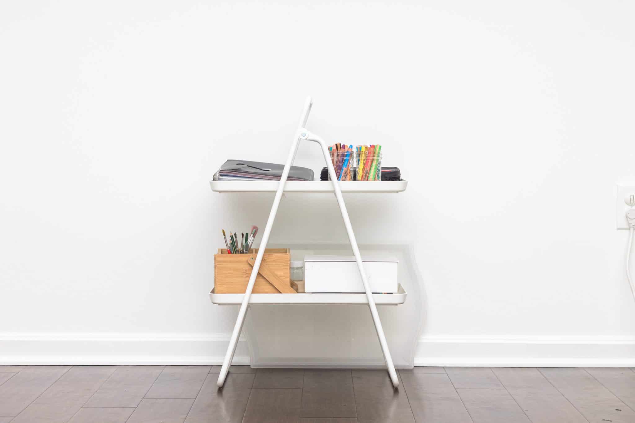 Tips on Creating an Accessible + Organized Art Station for Kids - Free ...