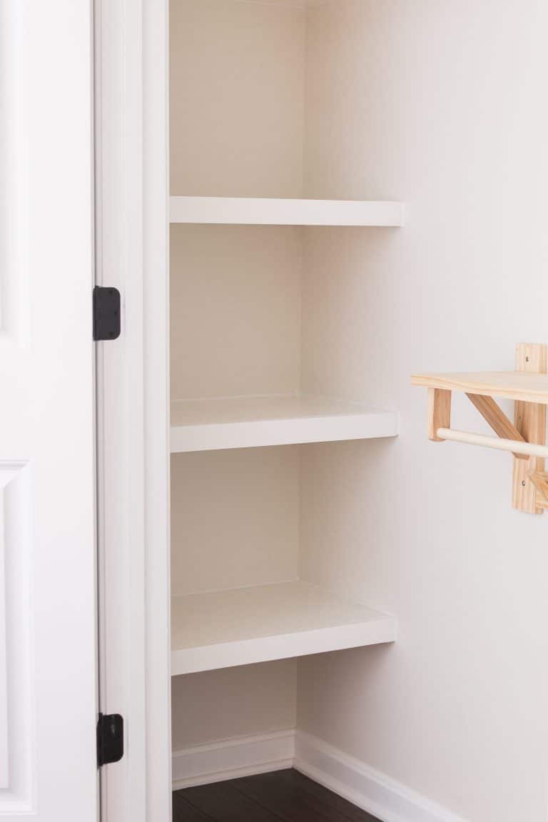 Easy DIY Built-In Closet Shelving | One Room Challenge - Week 4 - Free ...