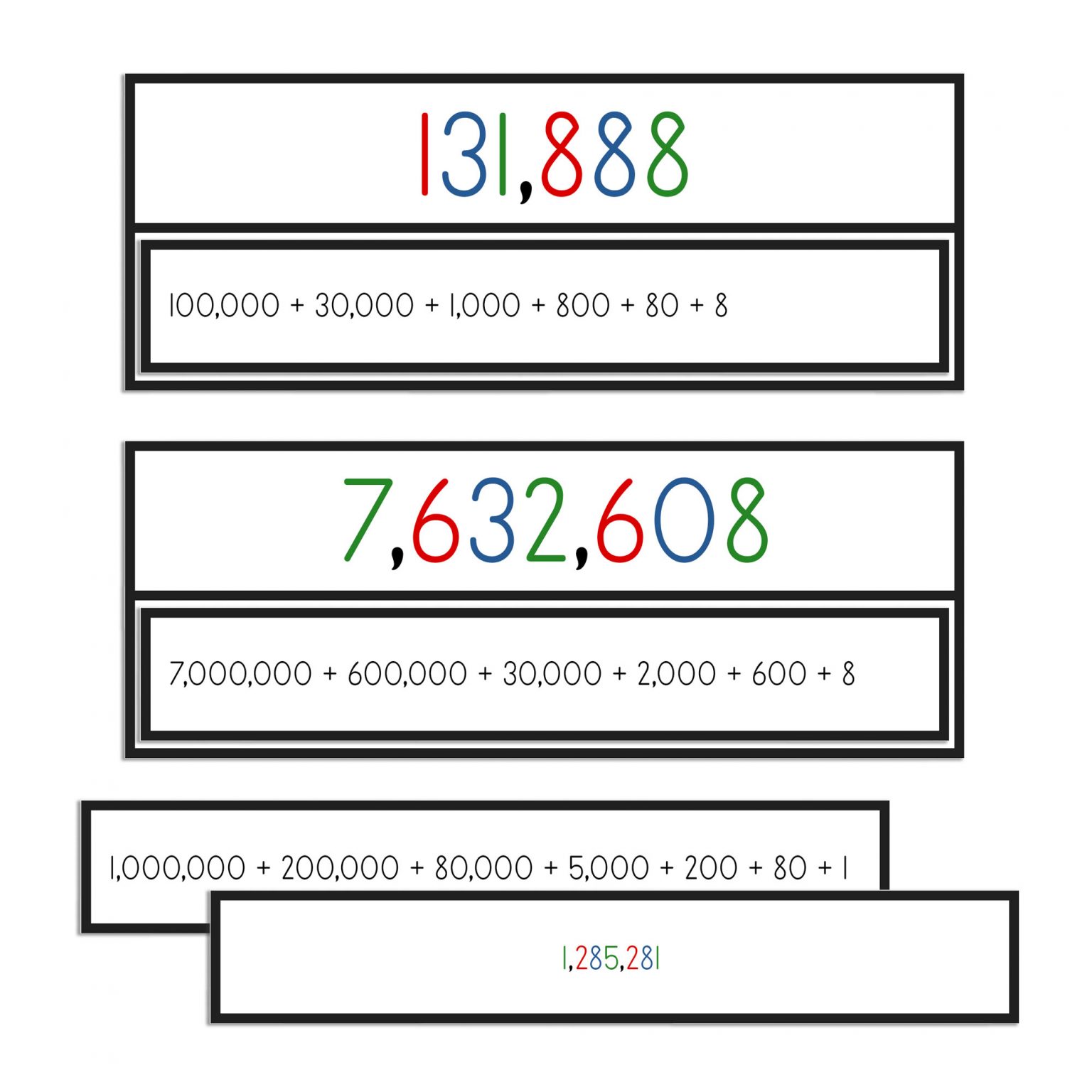 Infinity Street: A Montessori Place Value Activity - Free and Unfettered