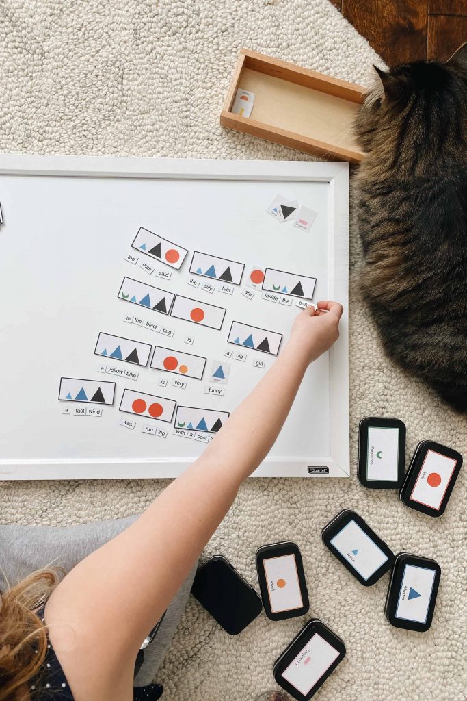Montessori Grammar Symbols: Printable Activity Pack - Free and Unfettered