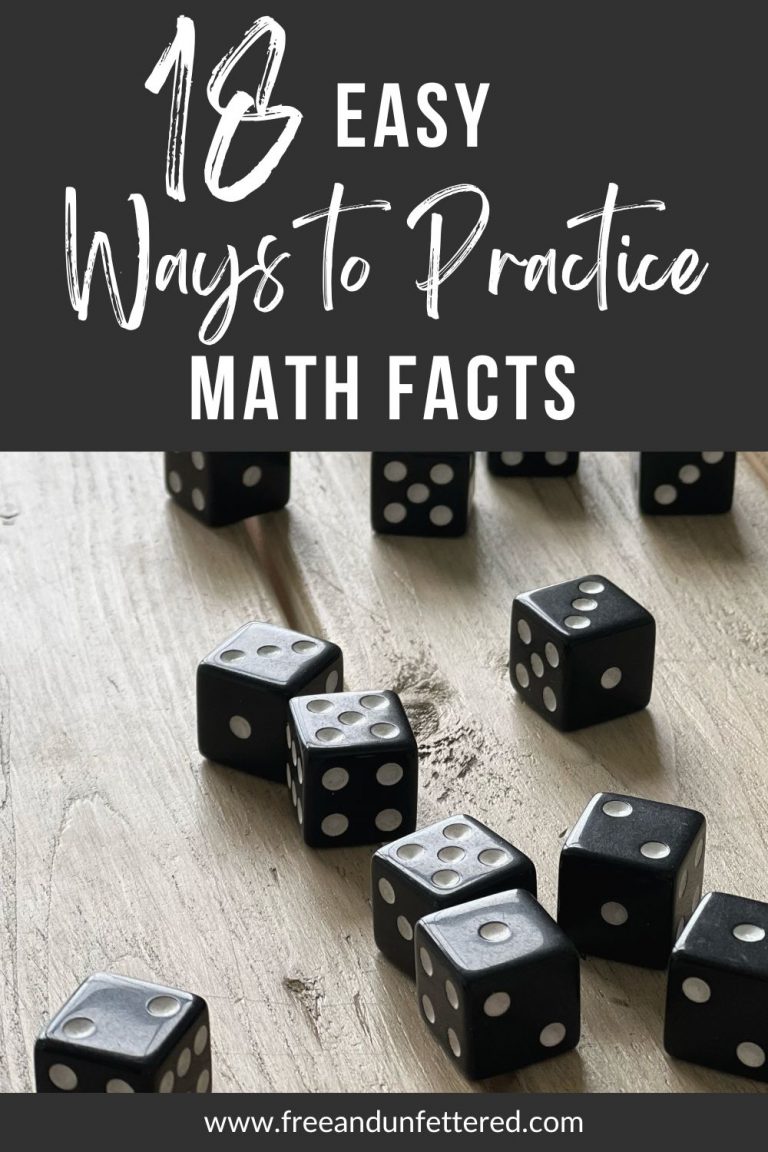 Make Math Facts Fun: Games and Activities - Free and Unfettered