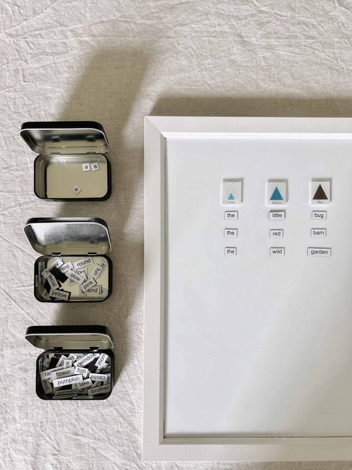 Montessori Grammar Symbols: Printable Activity Pack - Free and Unfettered