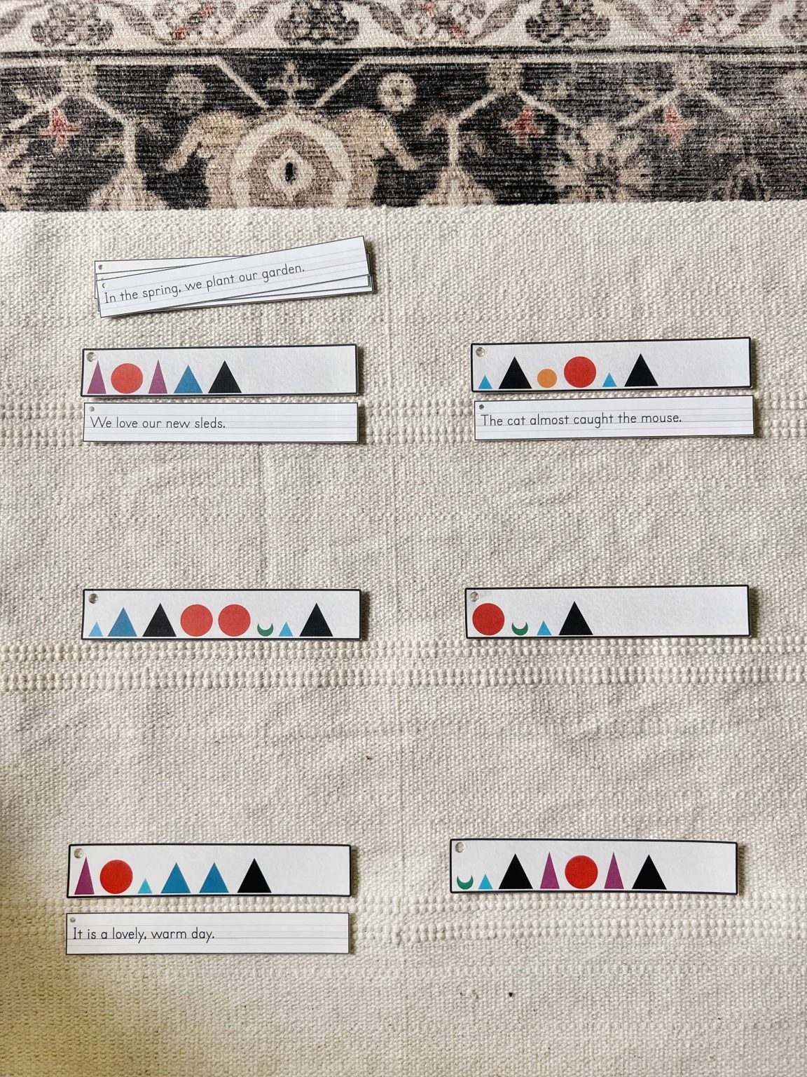 Montessori Grammar Symbols: Printable Activity Pack - Free and Unfettered