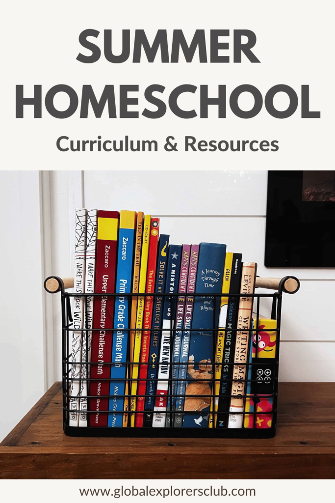 Our 2025 Summer Homeschool Curriculum - Free and Unfettered